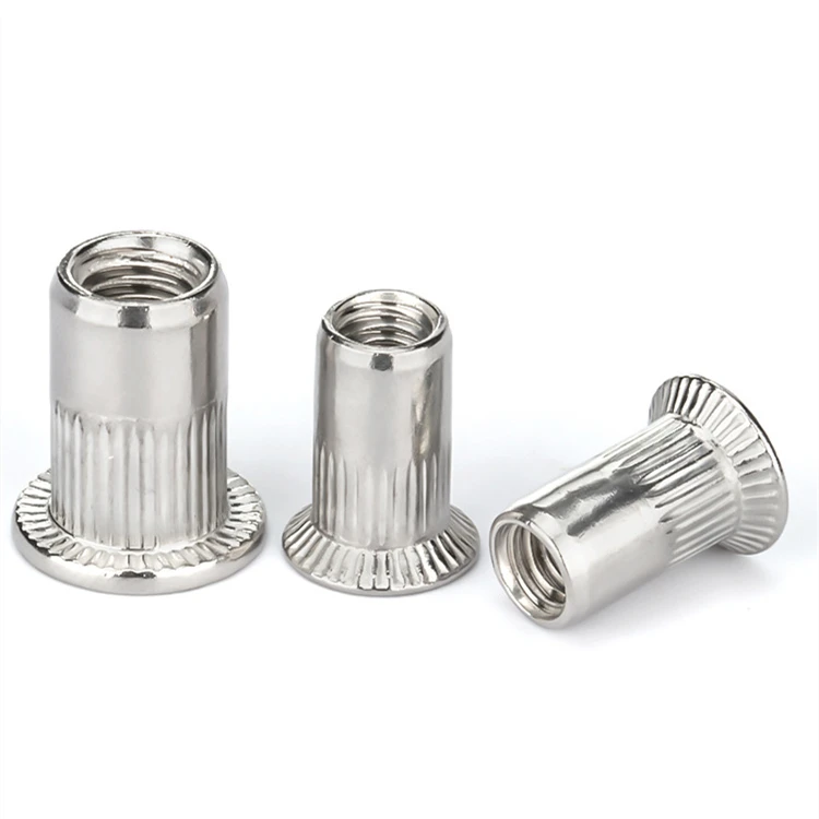 M3 M4 M5 M6 M8 M10 M12 304 Stainless Steel Insert Blinds Nuts Flat ...