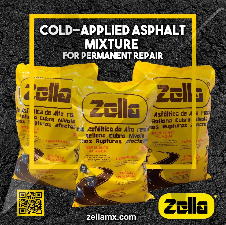 Hersan Cold Mix Asphalt Confined Asphalt Mix Pothole Repair Patcher For ...