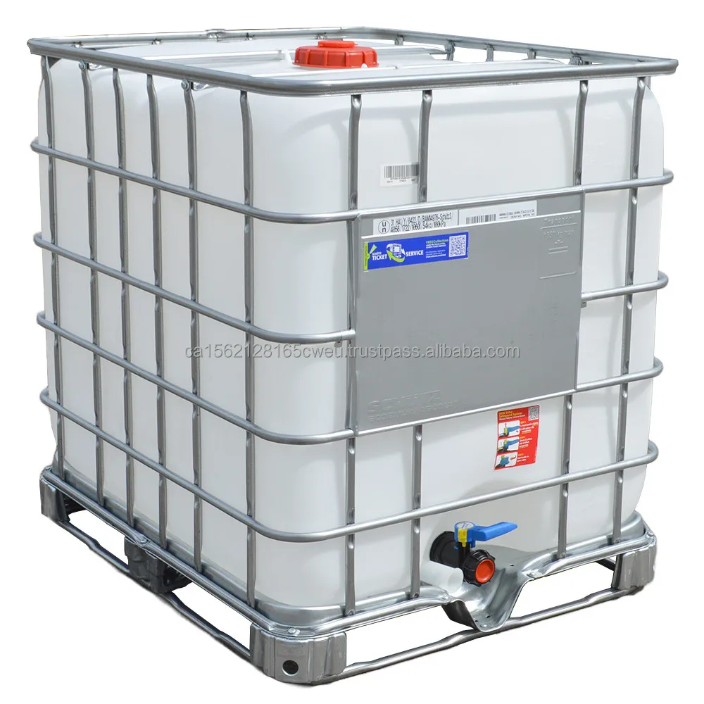 Plastic 1000l Ibc Tank Container Hdpe 1000 Liter Ibc Tote Making - Buy ...