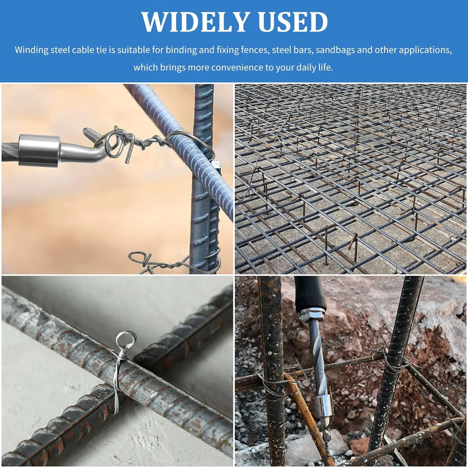 6 Inch Rebar Wire Twister Rebar Double Loop Rebar Wire Bar Ties Buy