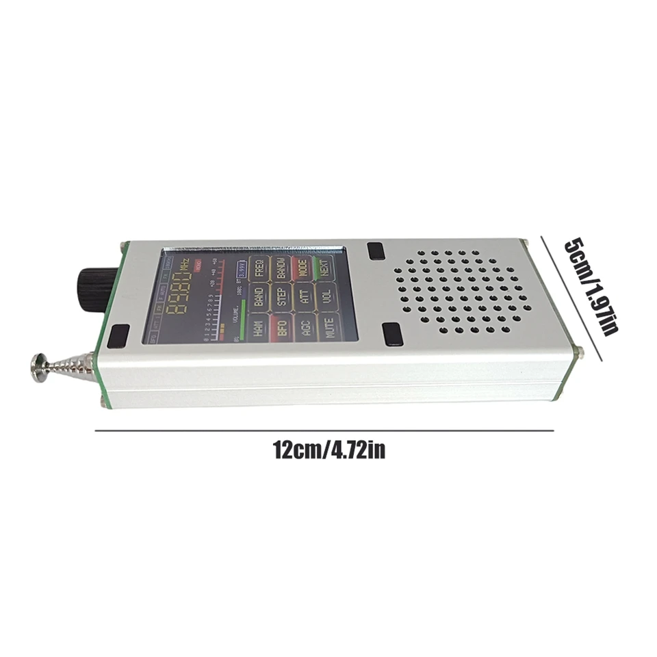 ATS120 Pocket Radio - Compact FM AM Receiver with TFT Screen