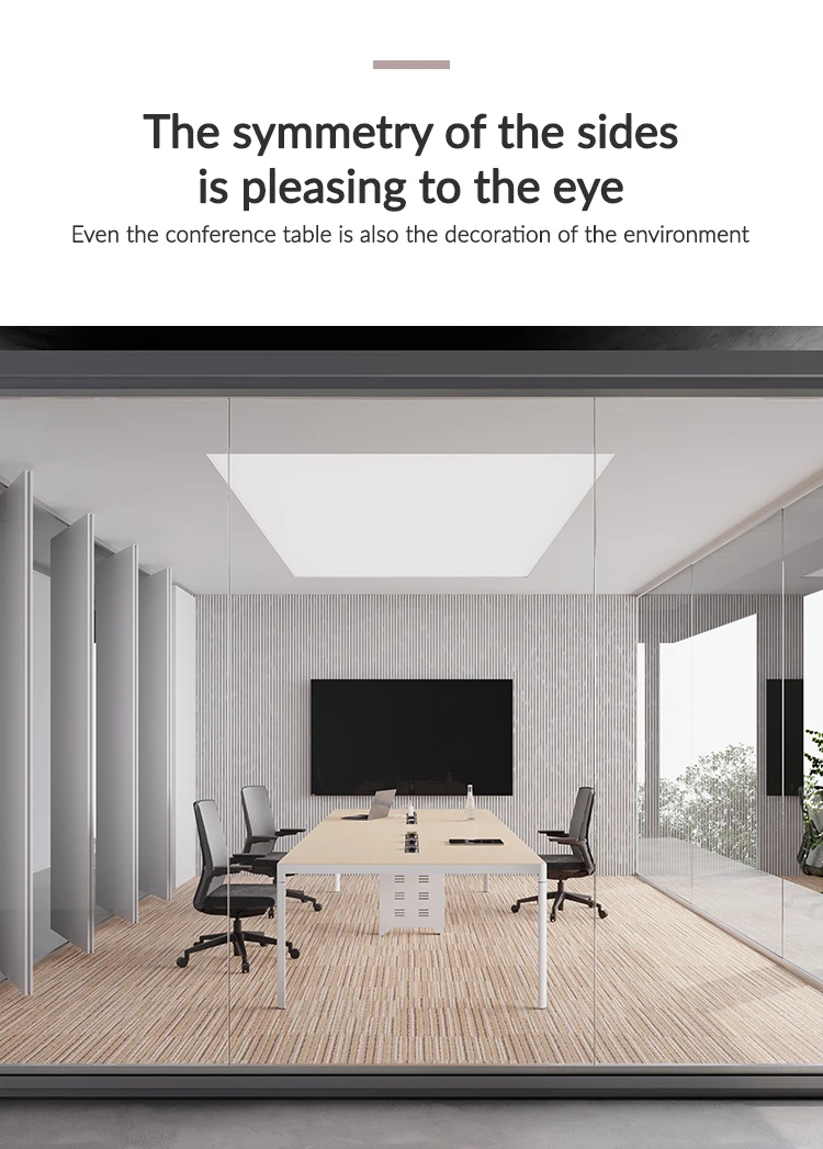 Hot Sale Luxury Modular Extendable Convertible Conference Table for 4 8 ...