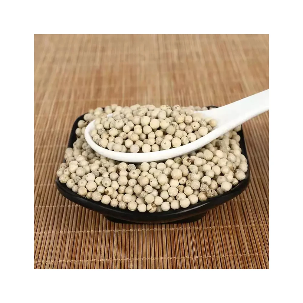 Wholesale Natural In Bulk White Pepper Whole Dried Round Chinese Hainan ...