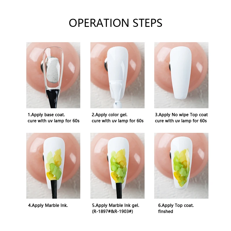 CCO Marble Blooming Ink Gel Art Nail Polish Free Nail Samples| Alibaba.com