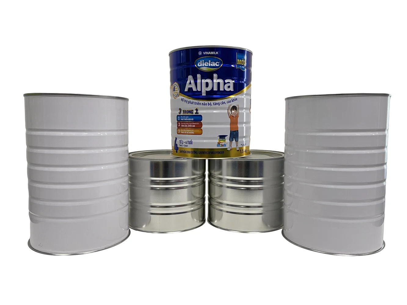 1500gm - 1800gm Capacity Custom Metal Cans Offset Printing Food Grade ...