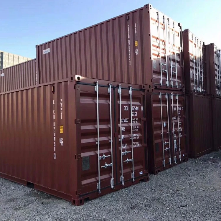 High Cube Empty Shipping Container 40ft 20ft Used and New Dry Steel ...