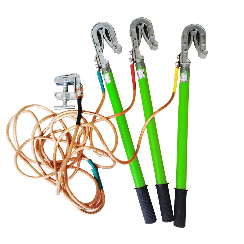 Fiberglass Detachable Earth Wire Copper Set/ Good Ground Rod With Earth ...