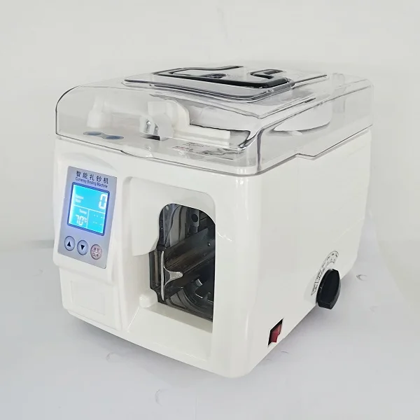 20mm Width Currency Banding Machine Bundling Bill Money Machine Bank ...