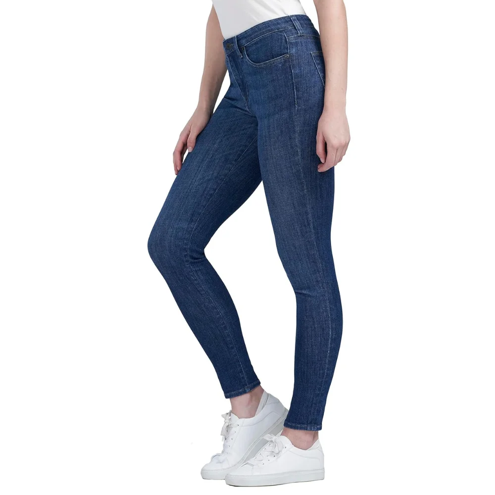 Tight Jeans Lady Jean 249 Crumple Up High Waisted Young Girls Women ...
