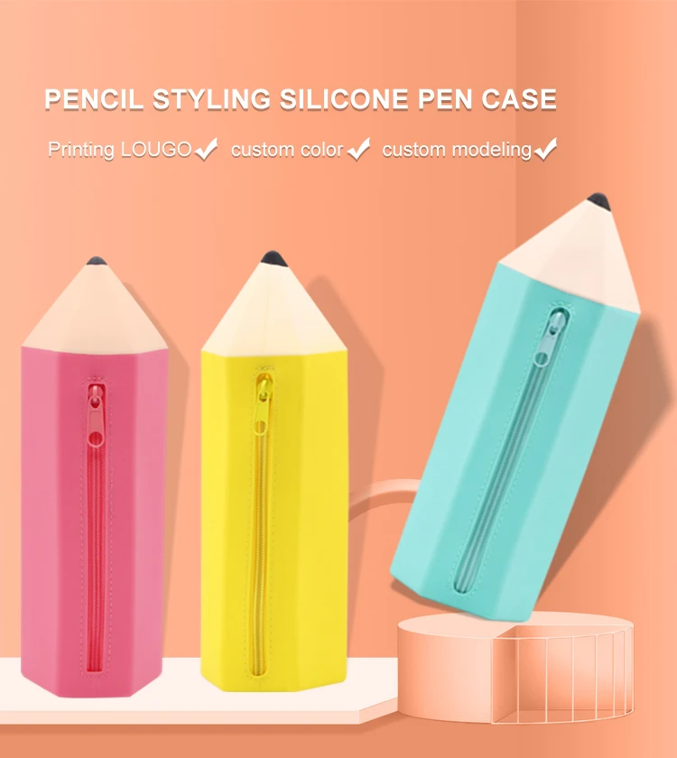 Customized Silicone Pencil Case - Big Capacity & Waterproof