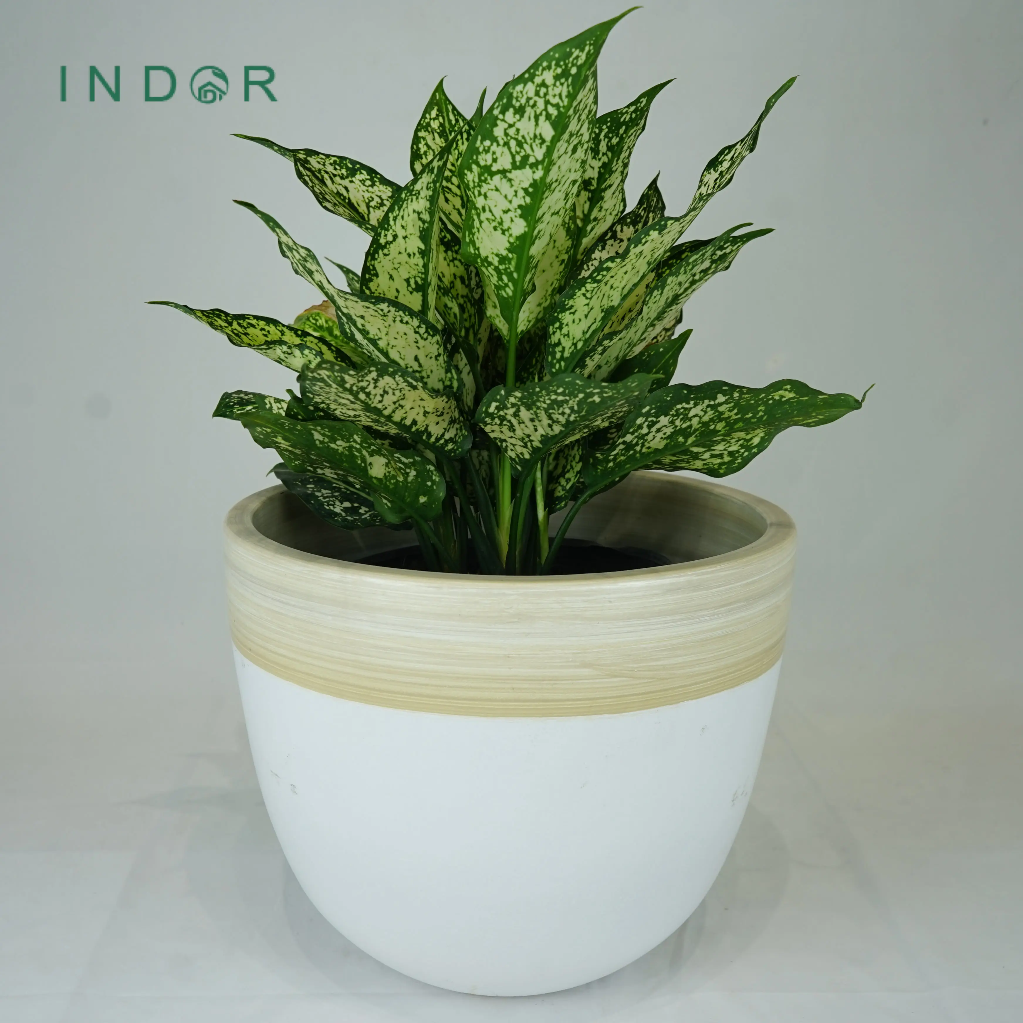 White Ceramic Mediterranean Terracotta Painting Ceramic Pots Home Oem ...