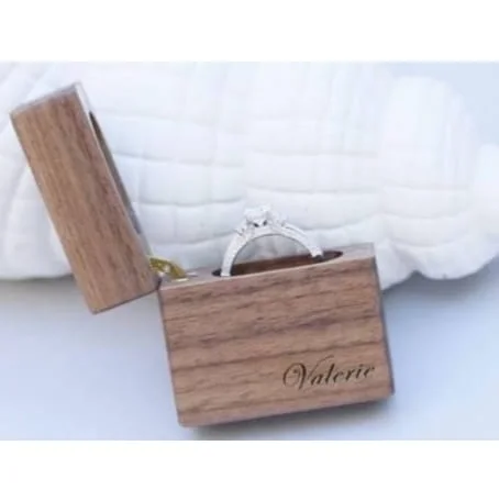 Cheap Price Wooden Custom Wedding Ring Box With Low Moq - Buy Boxing ...