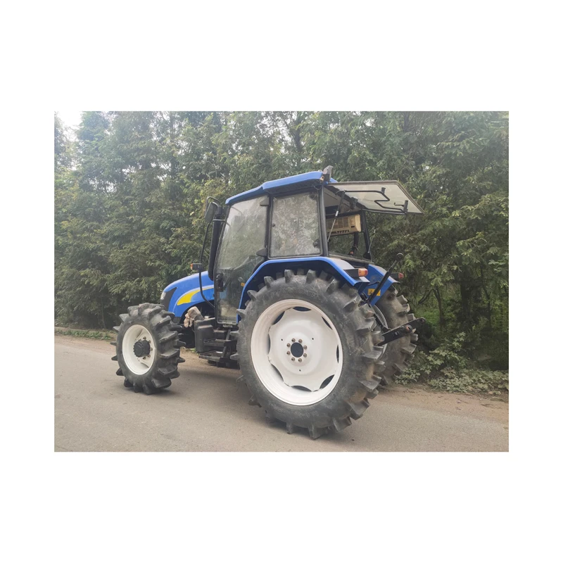 Used Wheel Tractors 90hp 4x4wd Fiat Engine Small Compact Agricultural ...