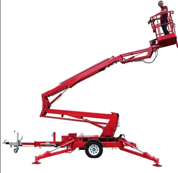 Cherry Picker Hydraulic Articulated Boom Lift Arm Lift Platform - Buy ...