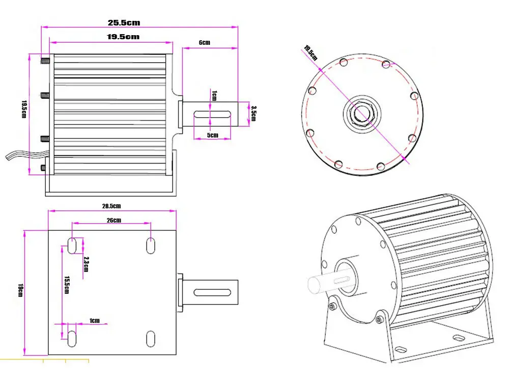 Midfine 5KW Low RPM Free Energy Generator - Permanent Magnet Direct ...
