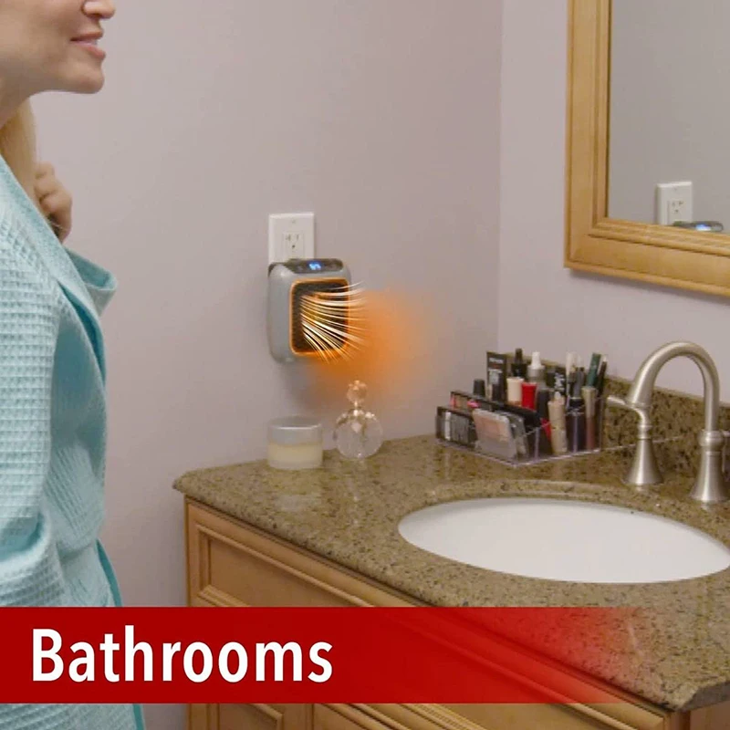 Mini Wall Mounted Energy Saving Ptc Ceramic Space Air Hot Warm Air ...