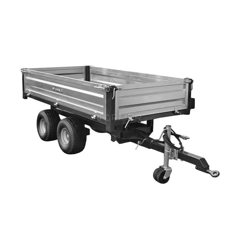 Aluminium Alloy Hydraulic Farm Dump Truck Trailer - 1 Year Warranty