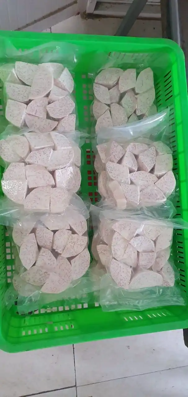 Fresh Iqf Frozen Vietnamese Purple Sweet Potato - Pre Cut Frozen Taro ...