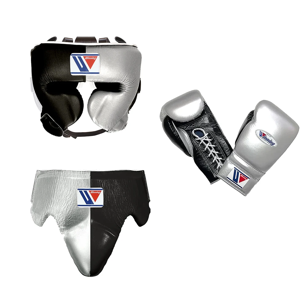 Custom Color Winning Sparring Set Made With Genuine Leather ...