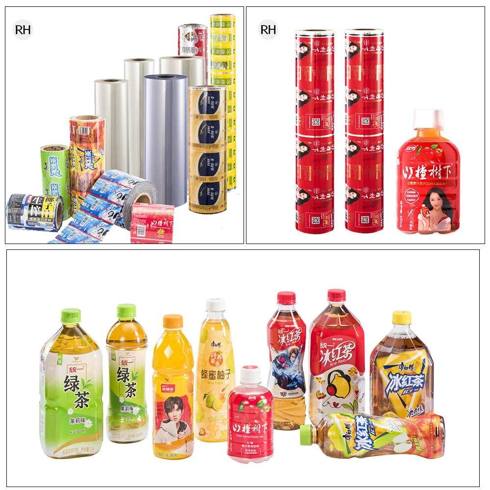 Custom Packaging Film Wrapping Sleeve Clear Plastic Sheet Pvc Heat ...