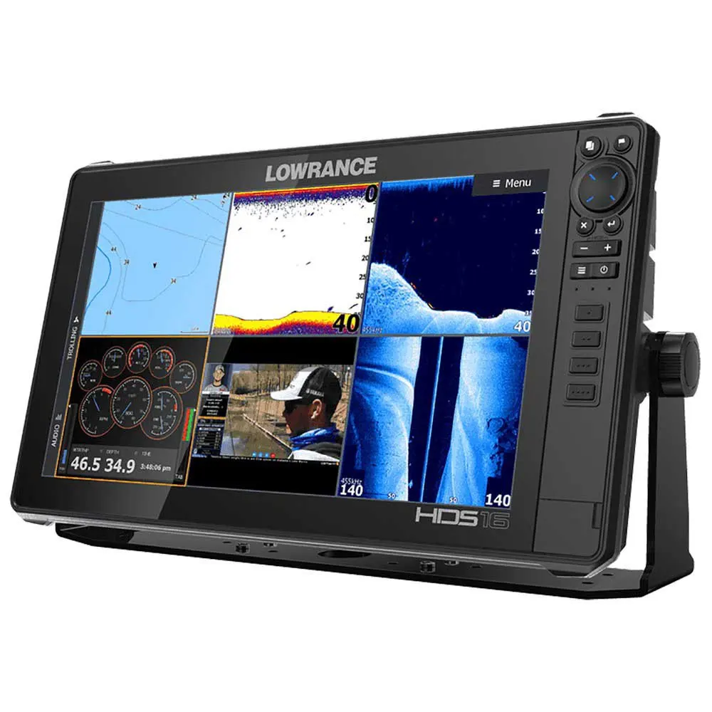 Free Shipping Lowrance Hds-16 Live Fish Finder With Active Imaging 3-in ...