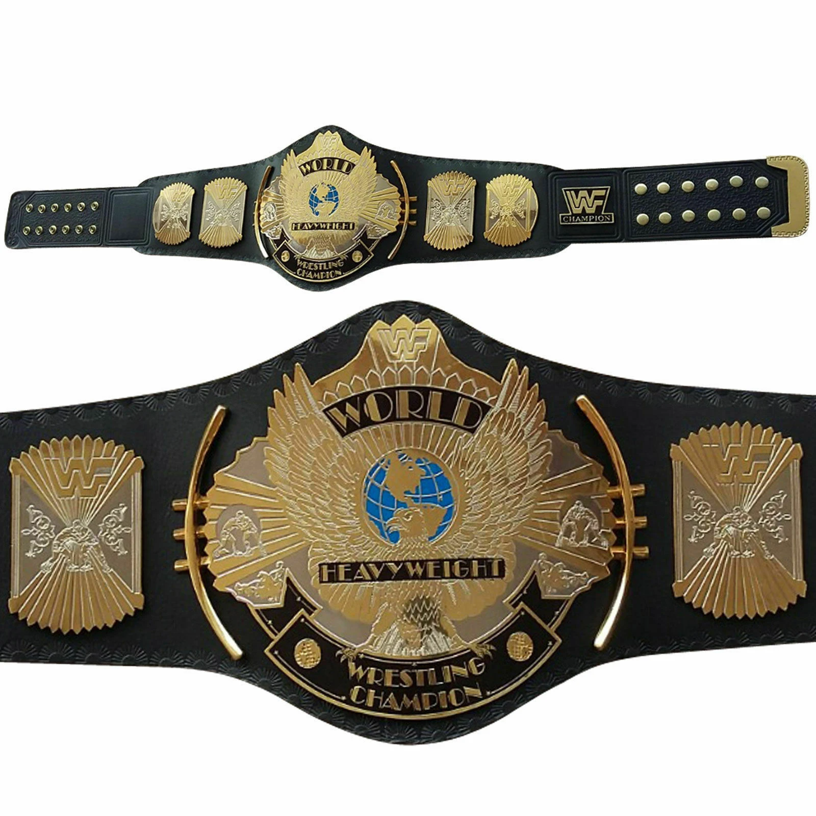 2024 Custom Champions Belt Heavy Leather Strap Wrestling Boxing Belt ...