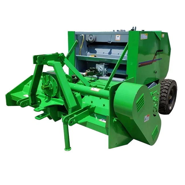 Round Baler Hay Binding Machine Straw Baler With Twine Wrap For 18-60 ...