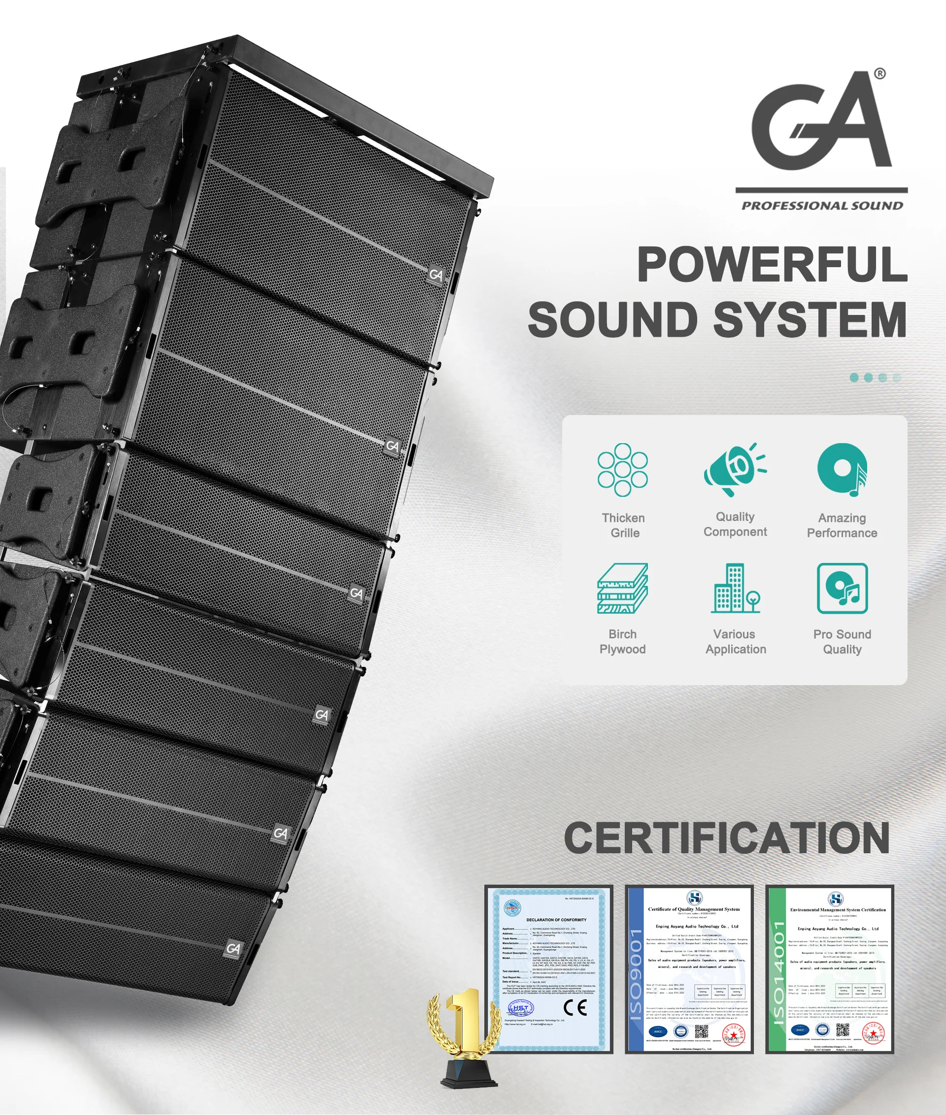 Wholesale Line Array Dual 12 Inch - Professional Speakers