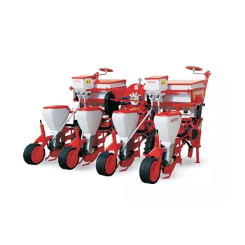 Corn Pneumatic Planter Tractor 4 Rows Corn Planter With Fertilizer ...