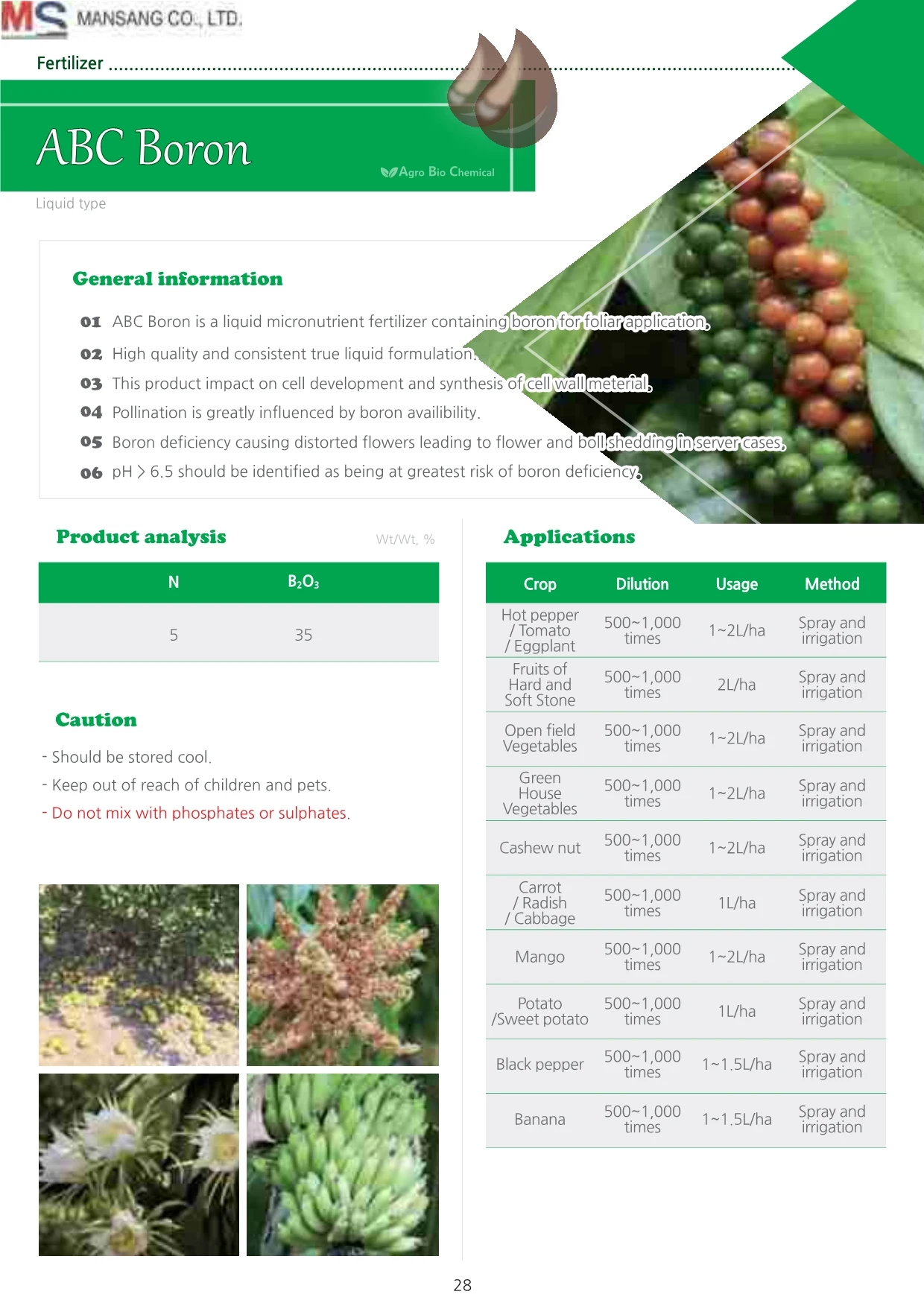 Abc Agroforce,Abc Micro-combi,Abc Flowering - Buy Liquid Fertilizer ...