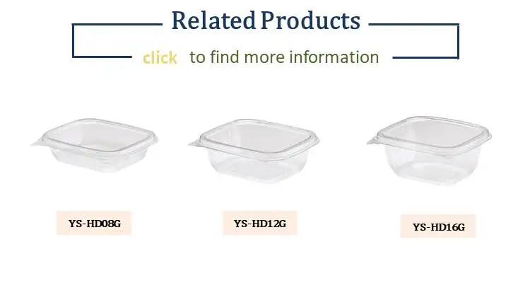 32oz Pla Hinged Deli Container - Buy Transparent Rectangular Food ...