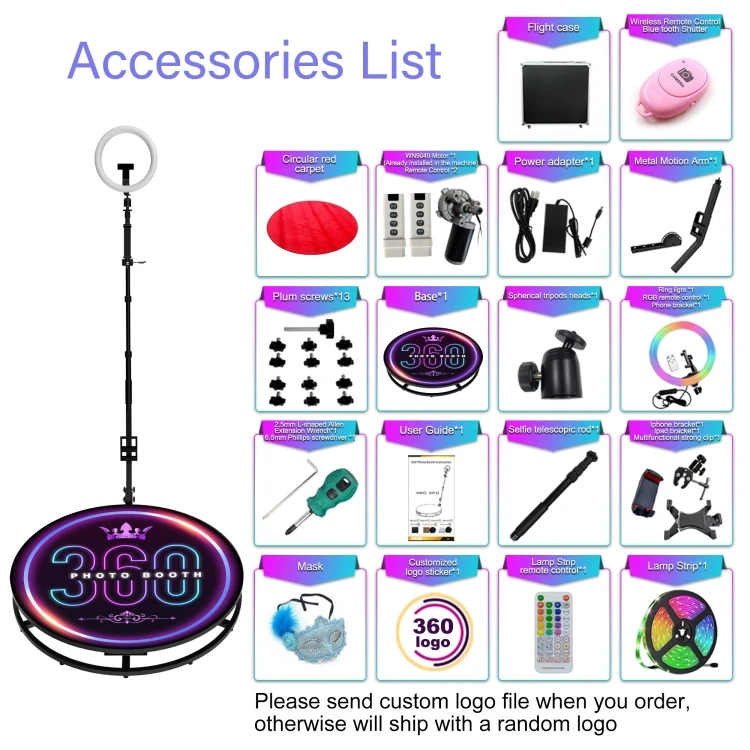 360 Platform Photo Booth - Rotate and Capture Memories