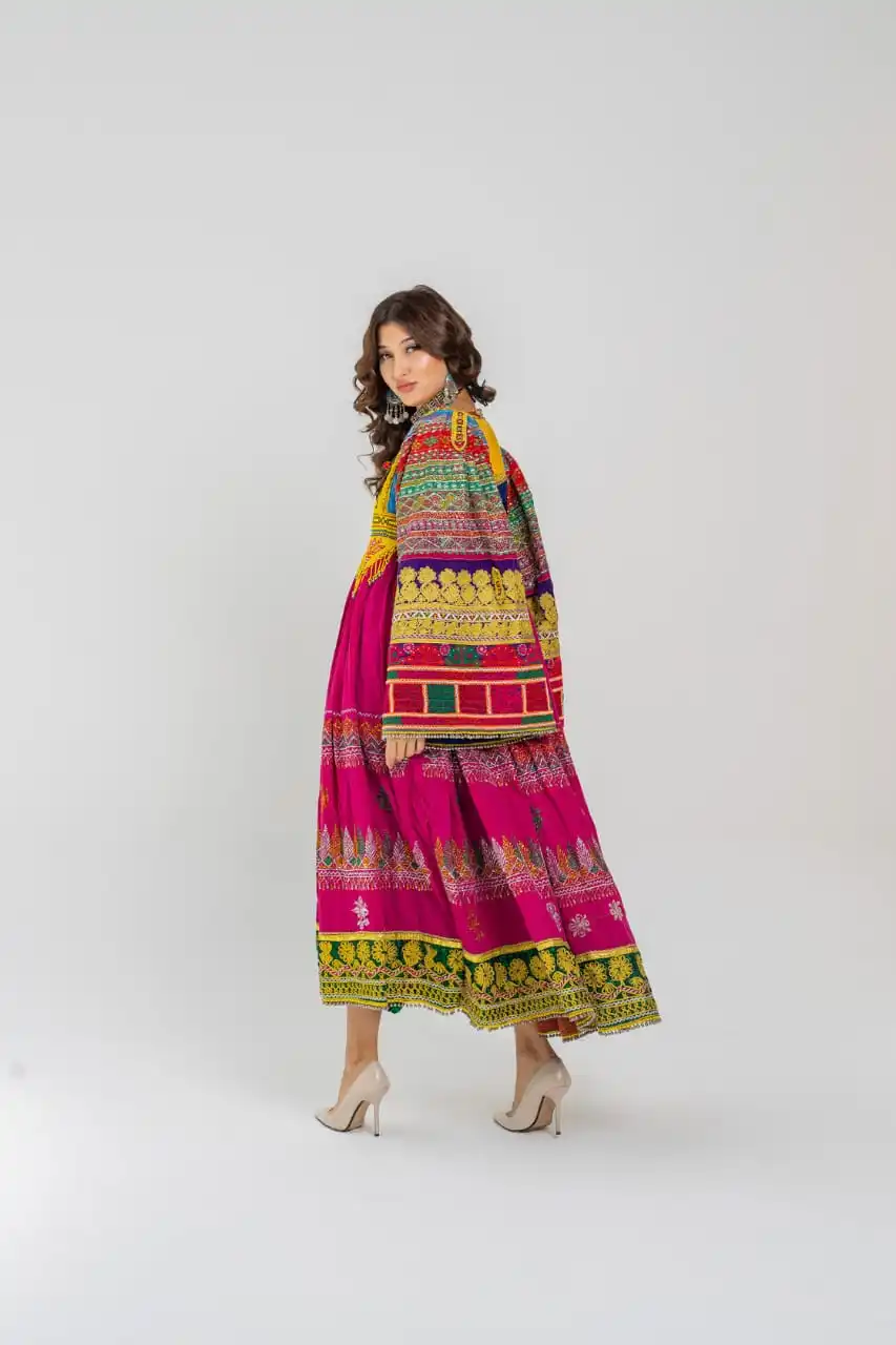 Afghani Shalwar Kameez For Women Indian Dress /pakistani/afghani ...