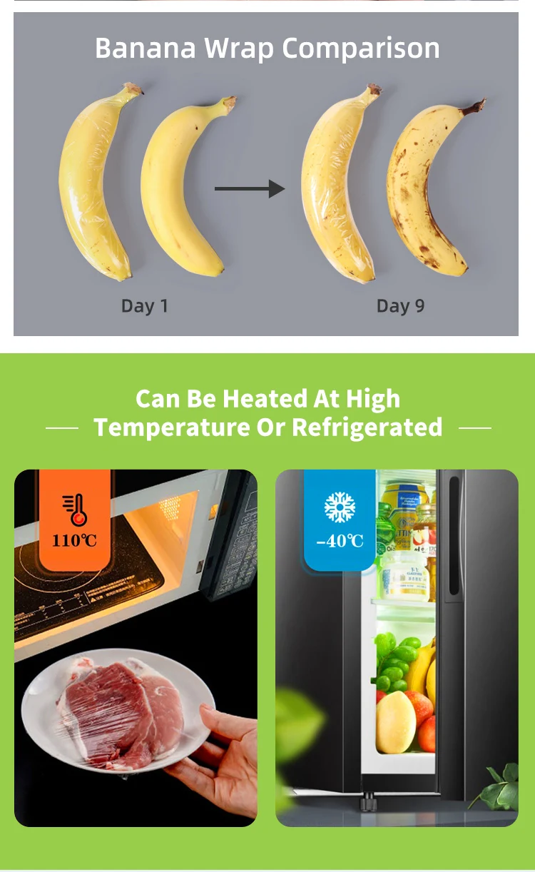 Black Hand Cling Wrap Film New Design Top Sell Transparent Cling Wrap ...