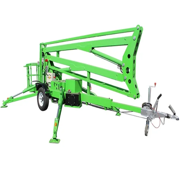 Electric Diesel Sky Spider Cherry Picker Tracked Boom Lift With ...