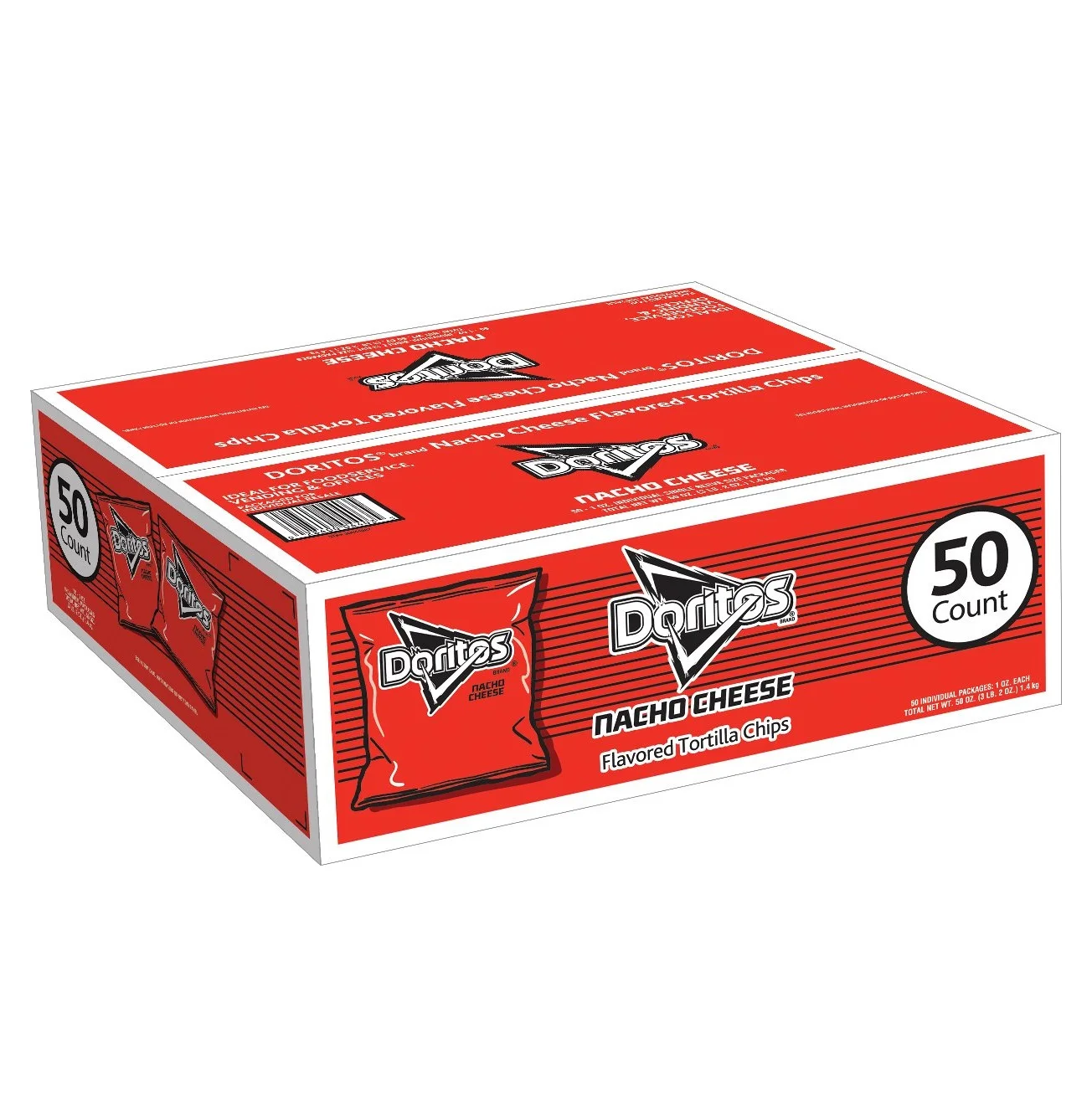 Doritoss Nacho Cheese Tortilla Chips 180gm Salted Fried Potato ...