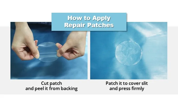 Heavy Duty Air Mattress Repair Patch Kit - Self Adhesive