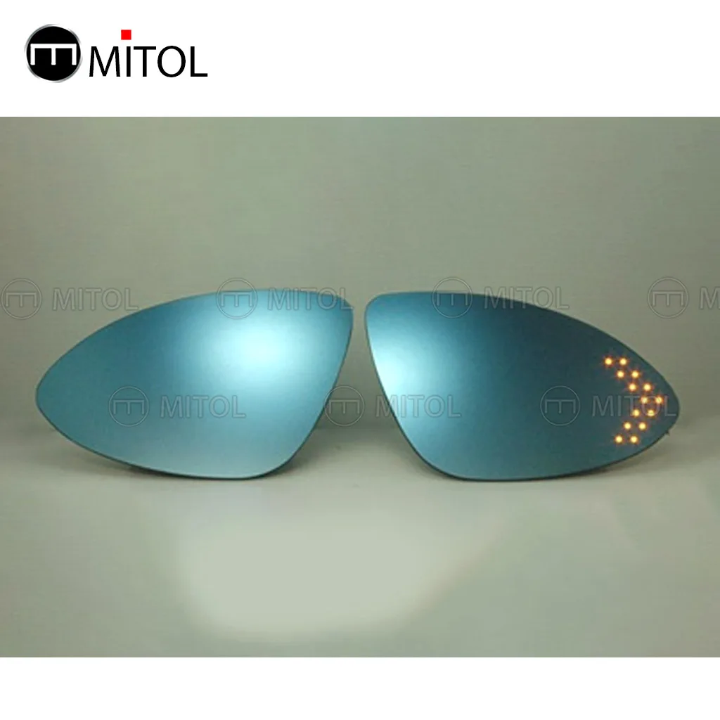 For Porsche Wide Angle Convex Mirrors Side Mirror Defroster/led/bsm ...
