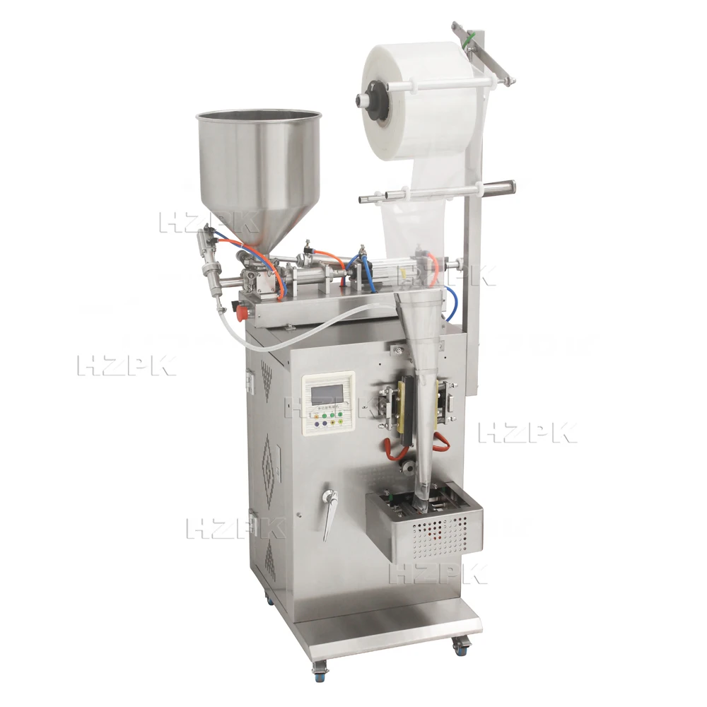 Hzpk Fruit Jam Tomato Paste Honey Sachet Filling And Sealing Liquid Multi-function Packaging ...