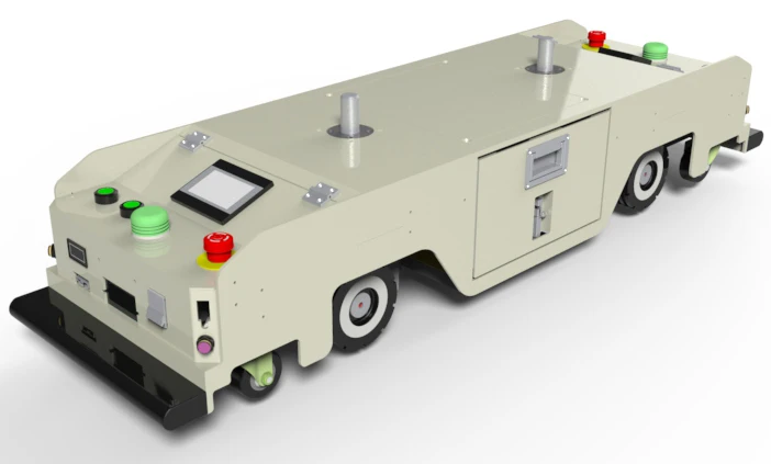 Dual-drive Bidirectional Lurking Magnetic Strip AGV Factory ...