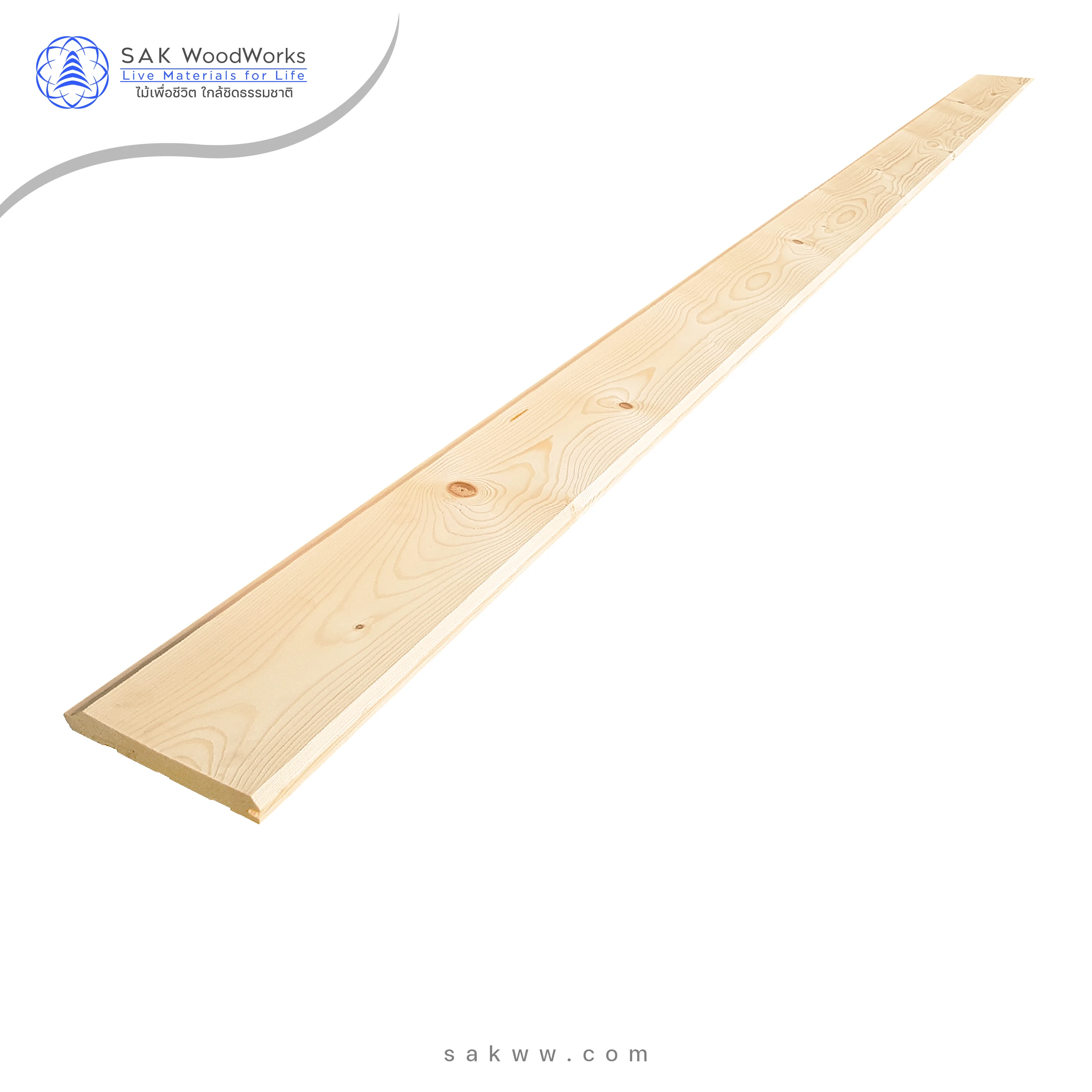 Pine & Spruce Claddings With Tongue & Grooved V-shape 13 Mm. X 96 Mm. X ...