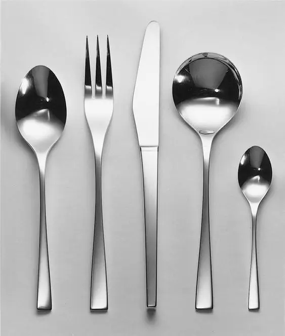 Stainless Steel Black Color Dinnerware Flatware Set Spoon Fork Knife ...