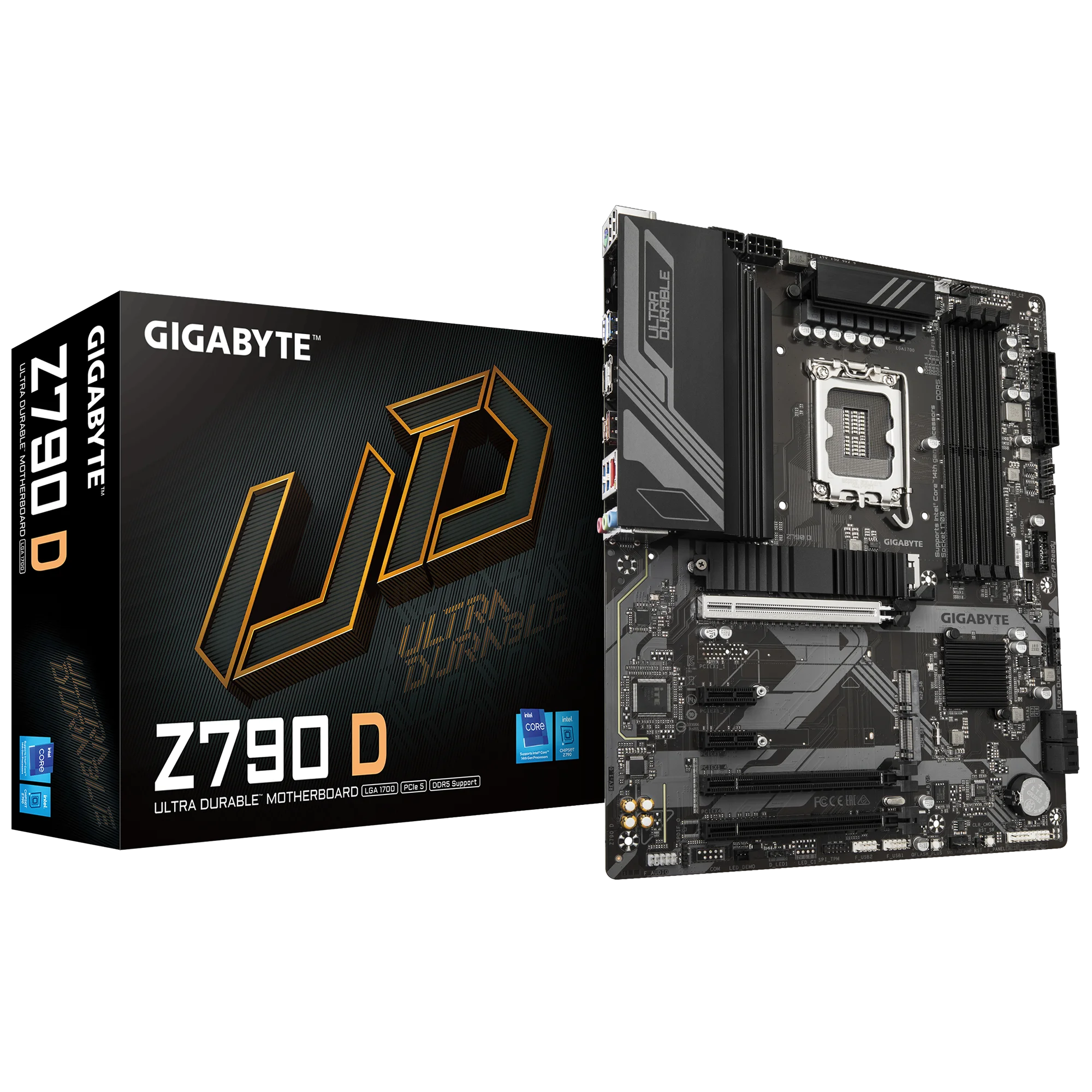 New Gigabyte Z790 D Ddr5 Lga 1700 Support 14th Cpu Pci-e 4.0/5.0 Gaming Motherboard Pc - Buy ...