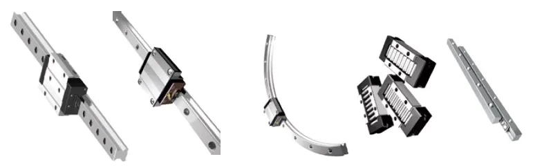 Interchangeable Rolling Linear Guideway Guide Rail for CNC Milling ...