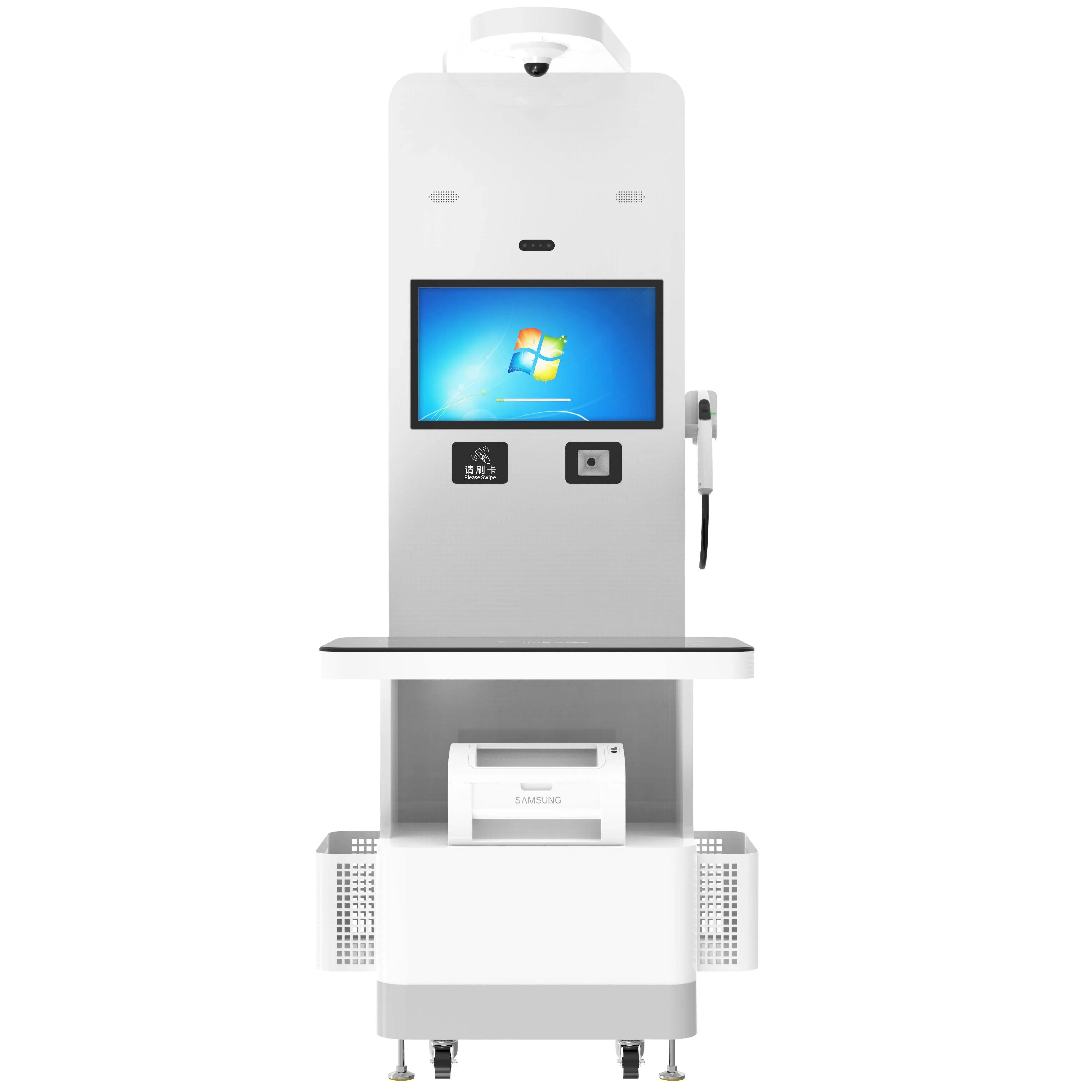 High Quality Touch Screen Printer Scanner Rfid Reader Touch Kiosk - Buy ...