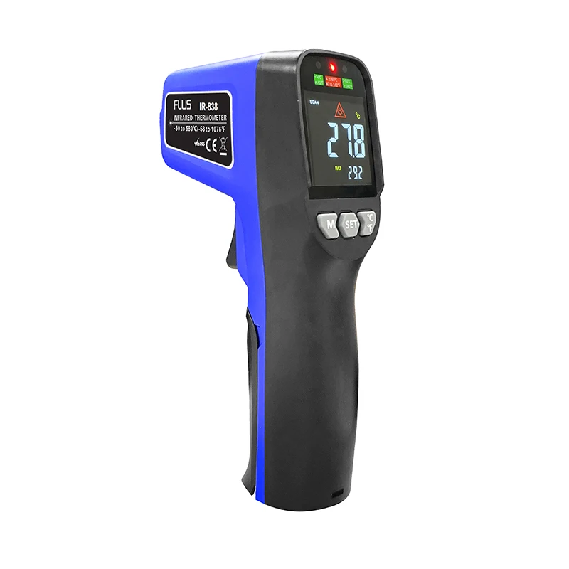 Private Labels Digital Industrial Thermometer Pyrometer Temperature ...