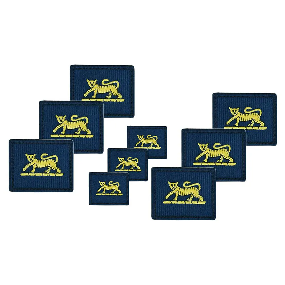 Raf Regiment Mud Guard Shoulder Titles-pair Custom Green Color And ...