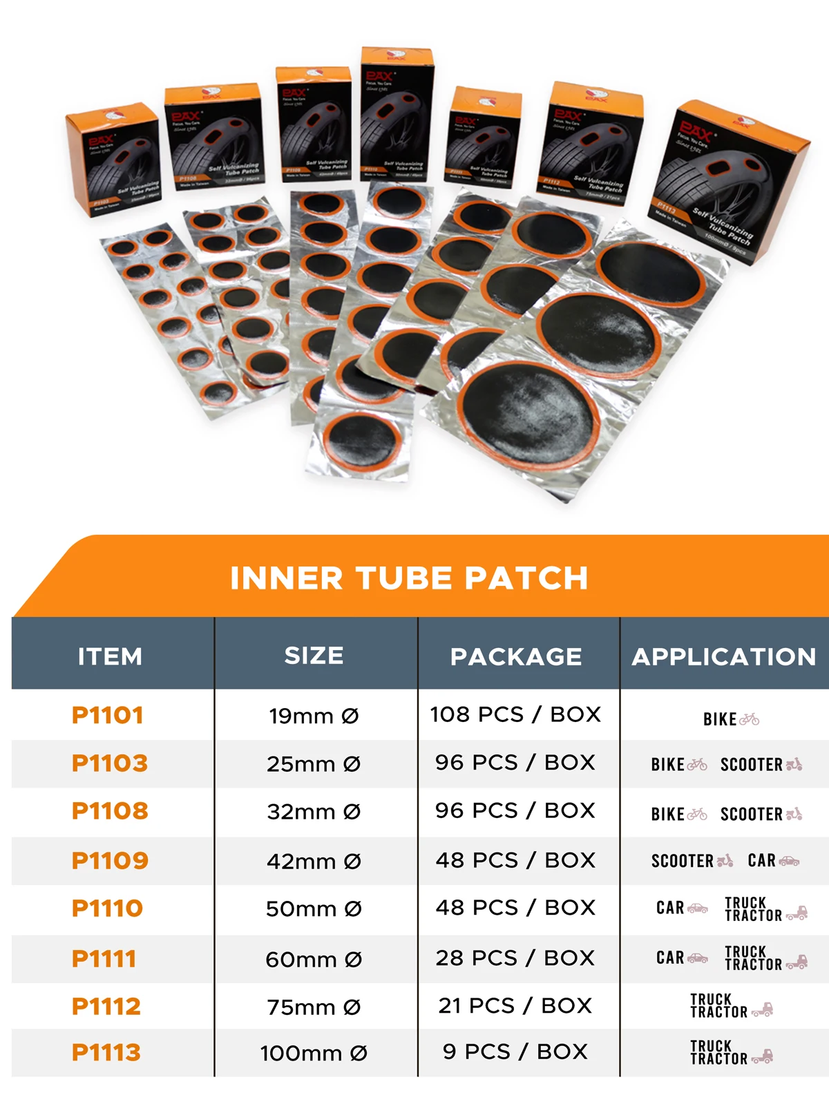 Inner Tube Puncture Patch Car Inner Tube Patches - Buy Inner Tube Puncture Patch Car Inner Tube ...