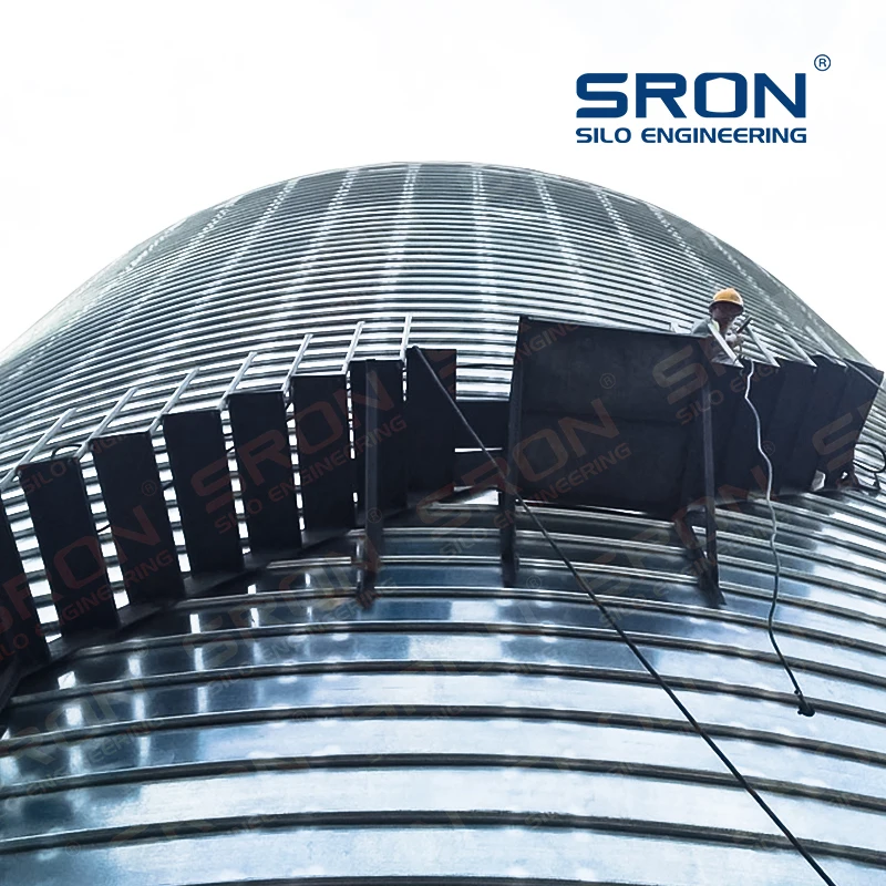 1500 Tons Cement Silo for Fly Ash Storage with Customized Design and ...