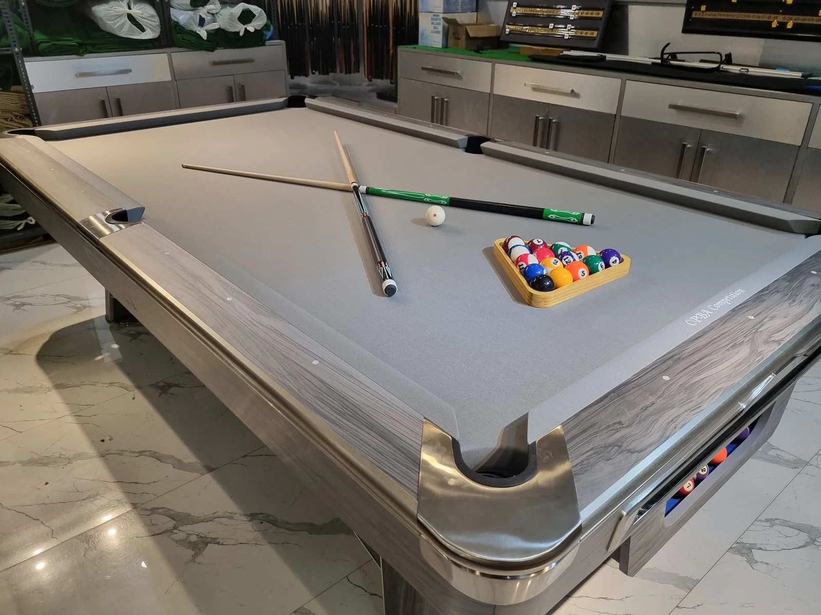 2024 High-End Sixth-Generation American Nine-Ball Pool Table Club with ...